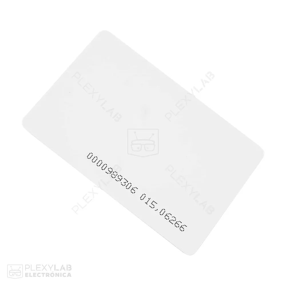 Tarjeta tag RFID 125 KHz de proximidad de acceso magnética | PLEXYLAB